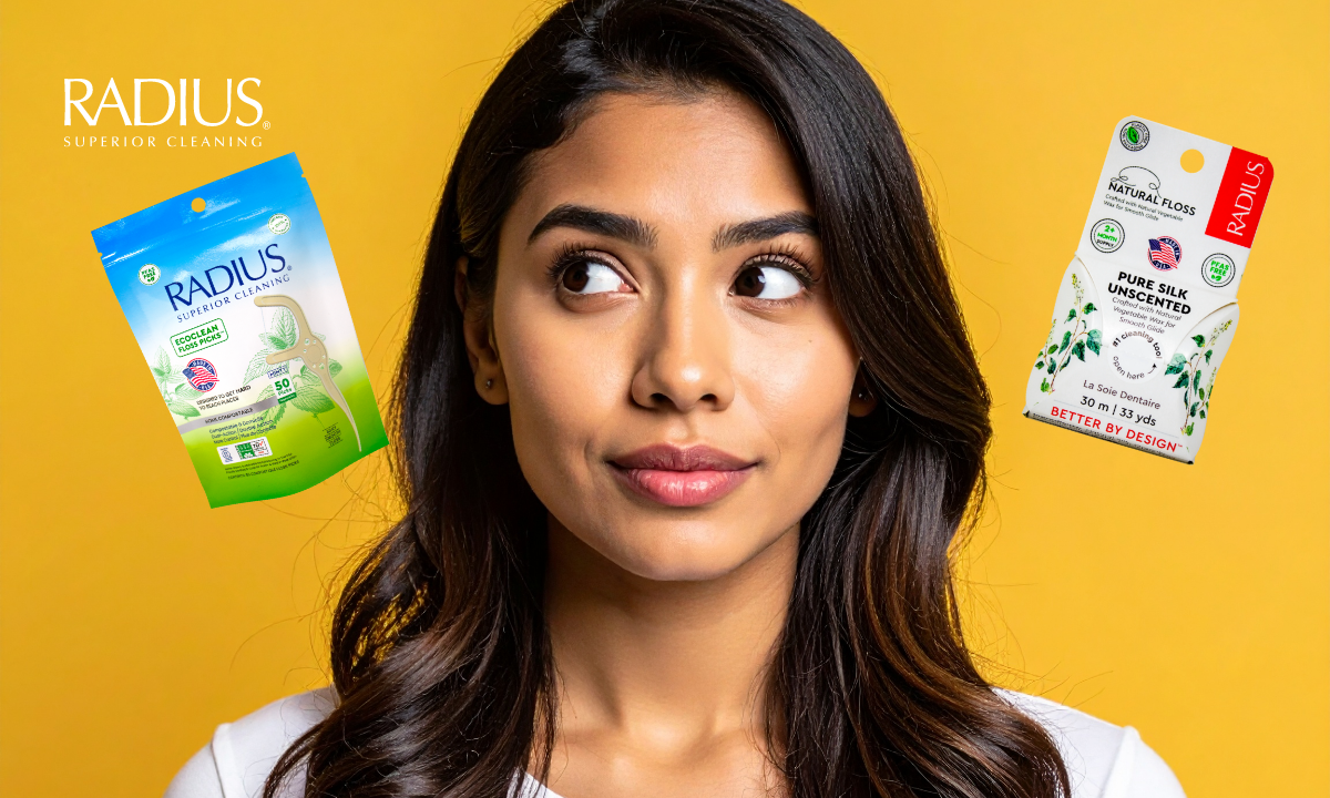 Choosing the Right Floss to Complement Your RADIUS Toothbrush