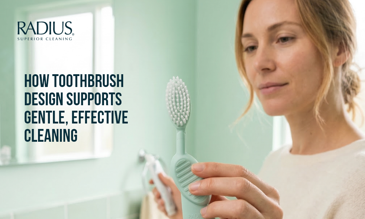 How Toothbrush Design Supports Gentle, Effective Cleaning