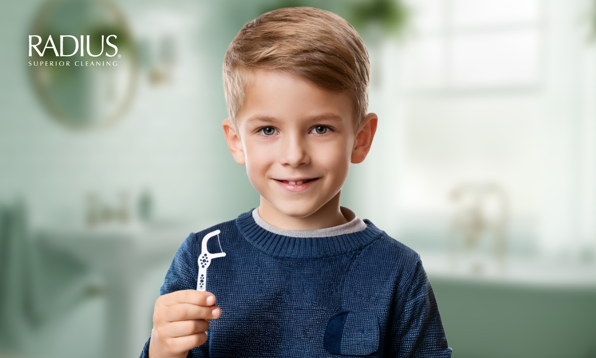 Making Flossing Fun for Kids with RADIUS Tools