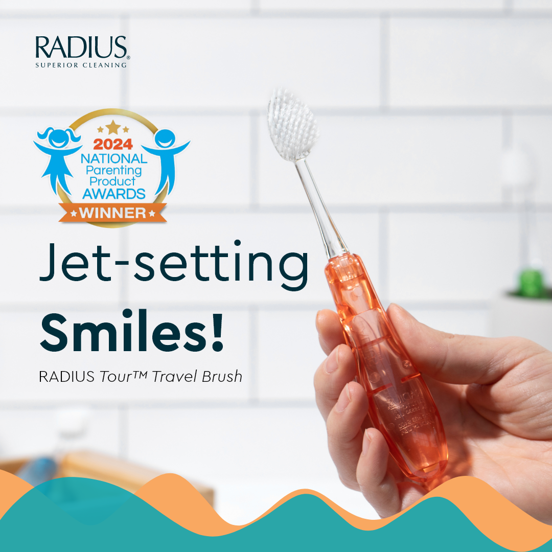 RADIUS Travel Toothbrush Wins 2024 NAPPA Award!