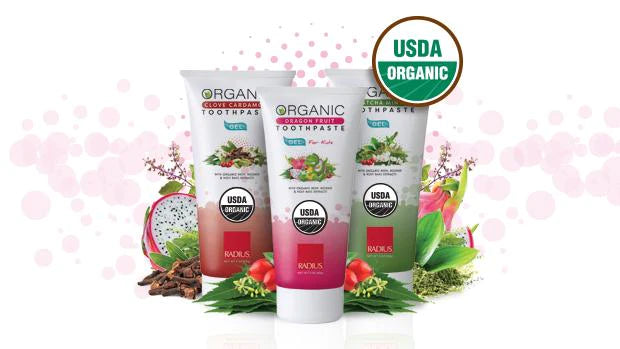 Say Gello to Our New USDA Organic Gel Toothpaste