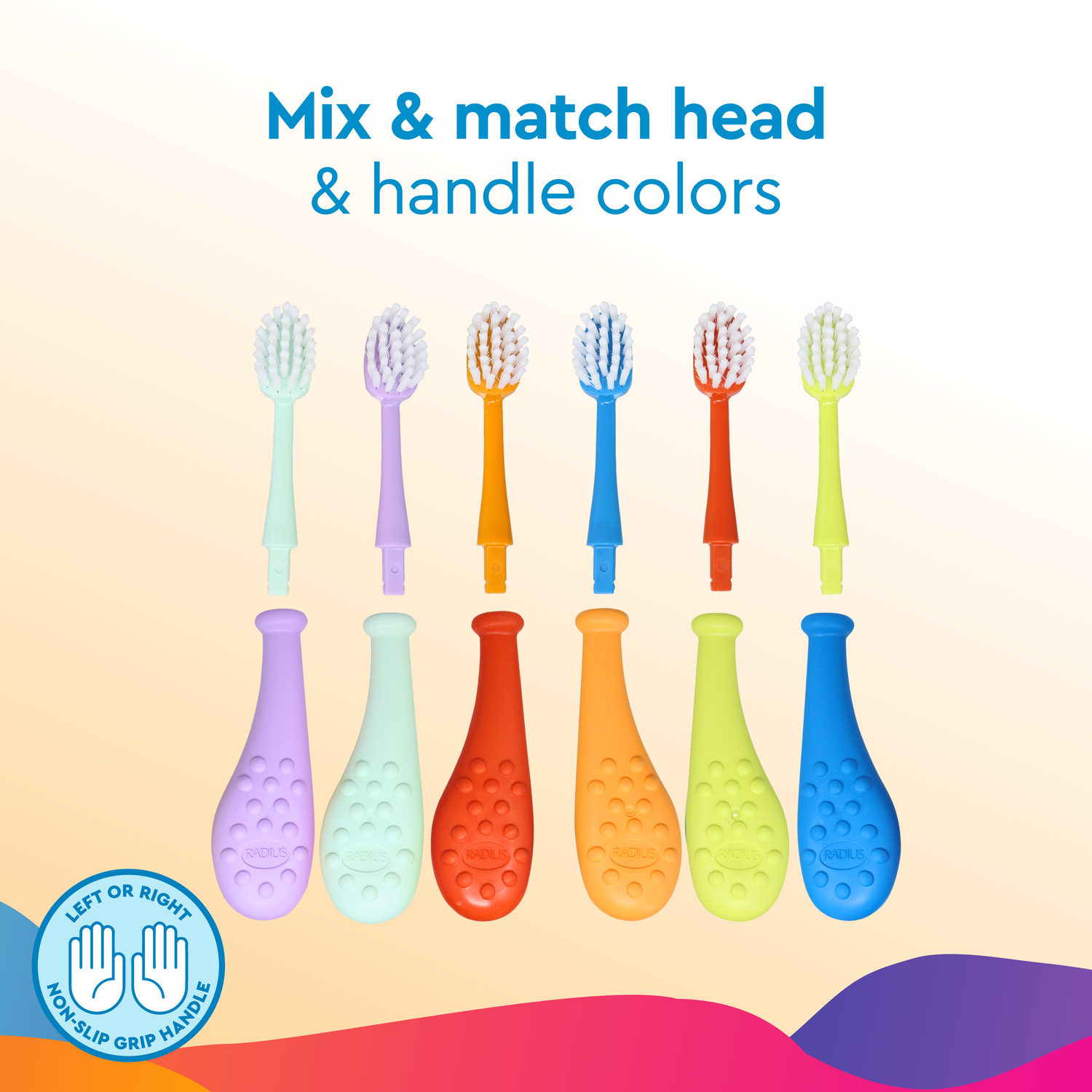 Kids Toothbrush For All Ages, From First Tooth On!