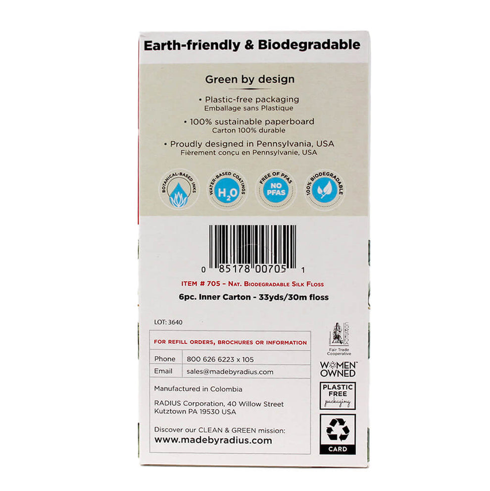 Silk Floss - 100% Biodegradable | Eco-Friendly Floss