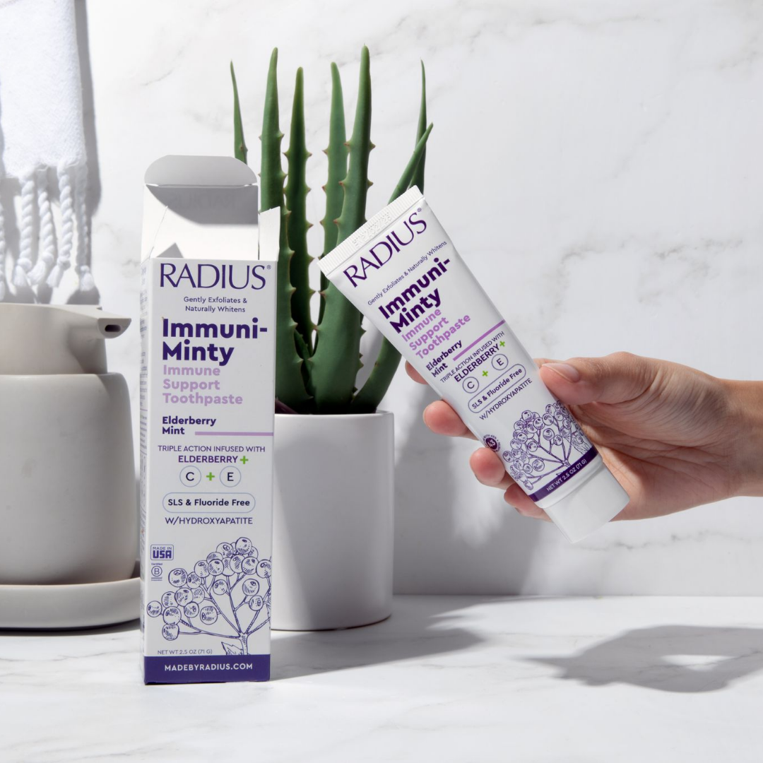 The Best Natural Immune Support Toothpaste | Elderberry Mint